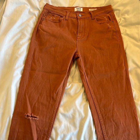 Kensie | Jeans | Kensie Vintage Luxe Jeans Color Burnt Orange Size 628 ...